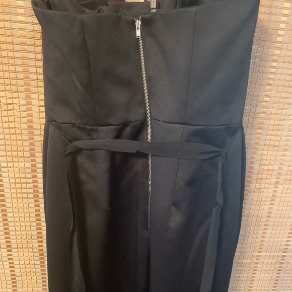 Vera Wang | Dresses | Vera Wang Black Floorlength Bridesmaid Dress ...